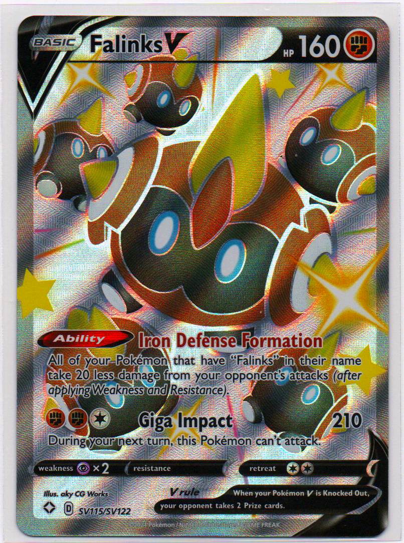 2021 EN Falinks V Shining Fates RAW – TCG Titans