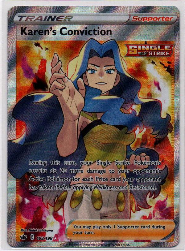 2021 EN Karen's Conviction Chilling Reign RAW – TCG Titans